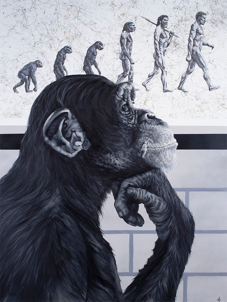 Devolution Of Evolution – Chelmer Fine Art